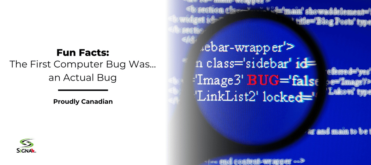 The First Computer Bug Was… an Actual Bug