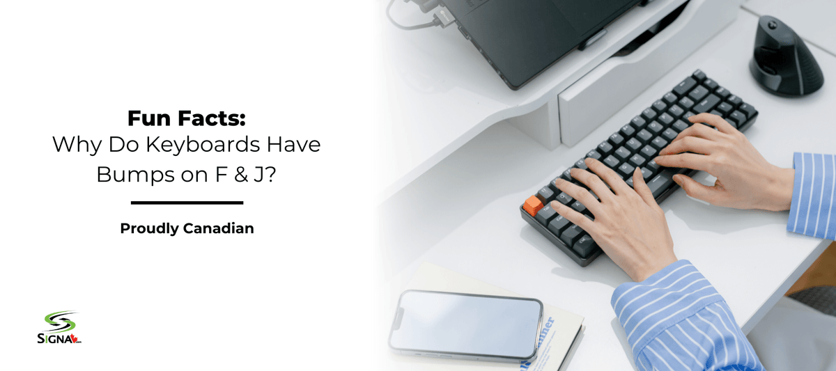 Why Do Keyboards Have Bumps on F & J? Ever wondered?