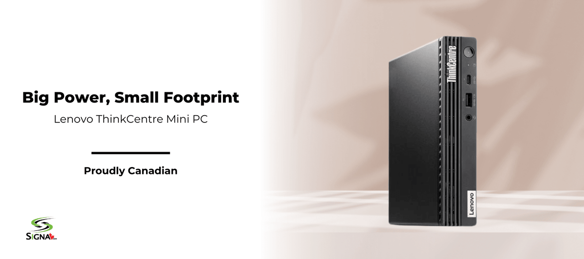 Big Power, Small Footprint: Lenovo ThinkCentre Mini PCs