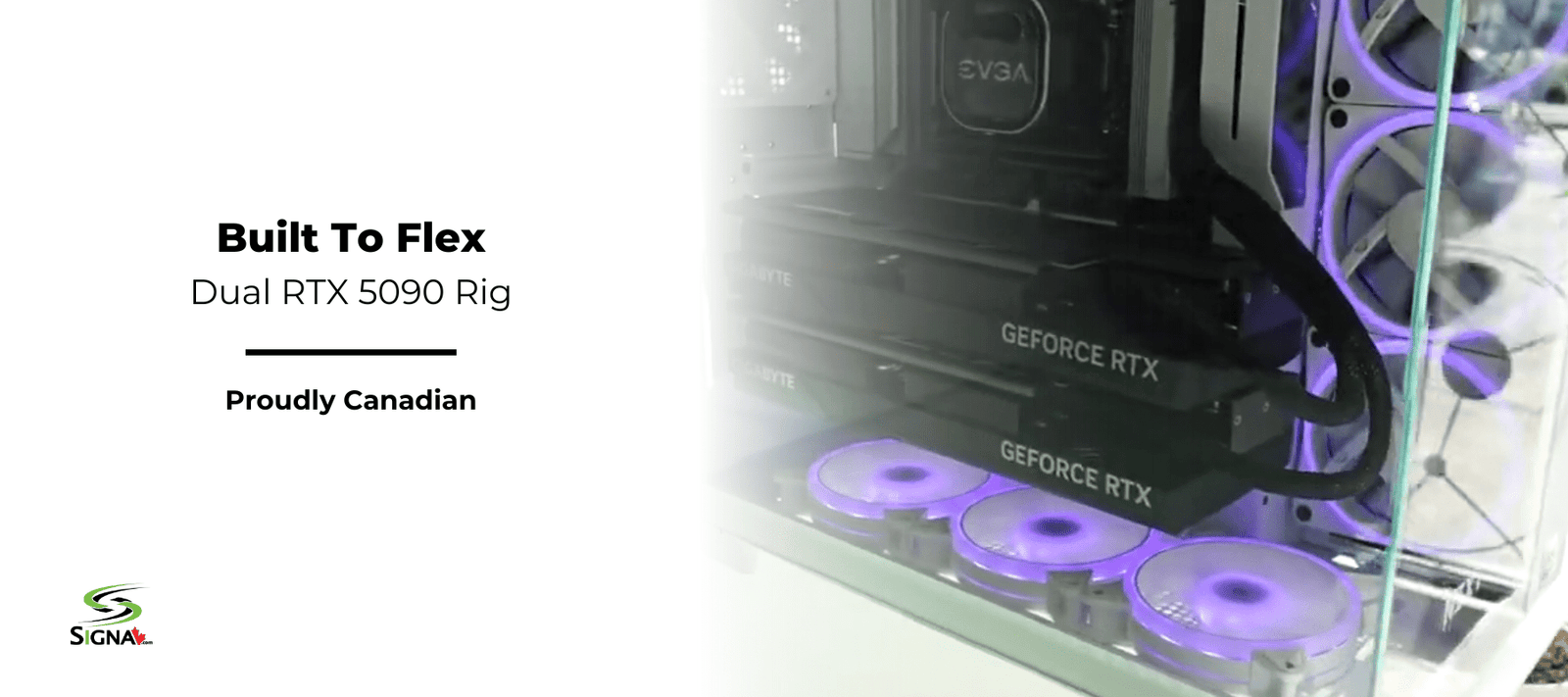 Built to flex | Dual RTX 5090 workstation